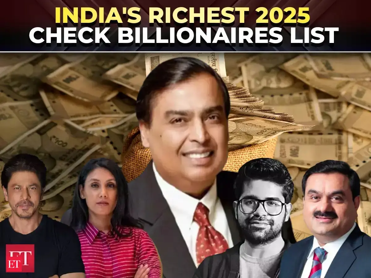 hurun rich list 2025: Hurun Rich List 2025: Ambani back on top, SRK ...