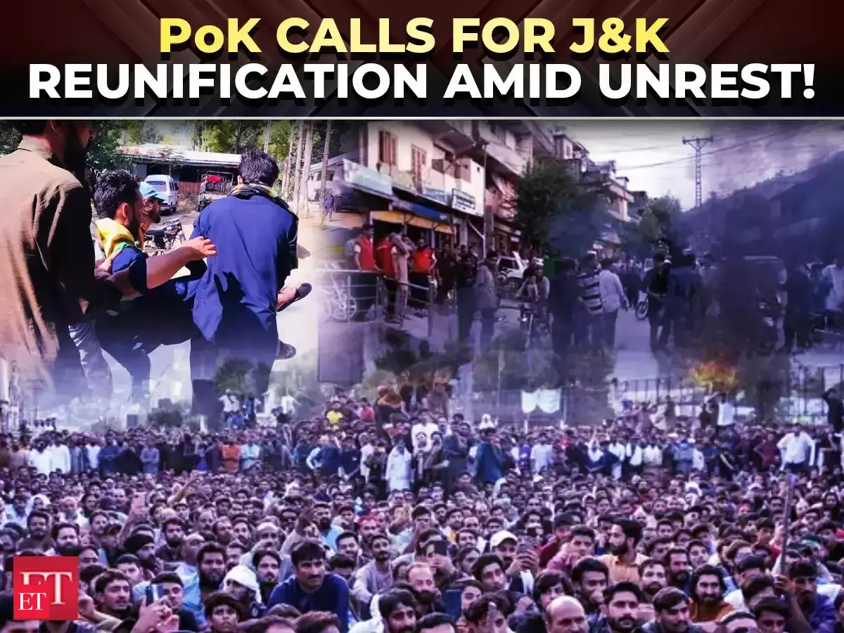 pakistan violence: PoK unrest: Pak opens fire on protesters demanding ...
