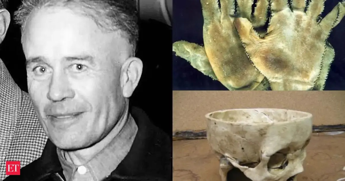 monster netflix: Ed Gein Made Lampshades, Woman Suit and Masks From ...