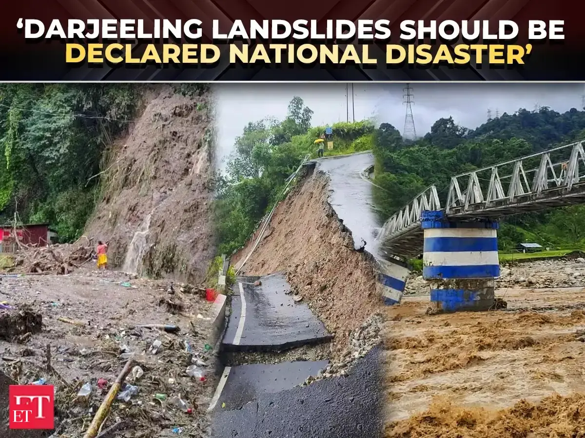 Darjeeling landslides claim 18 lives; roads, bridges destroyed, BJP ...