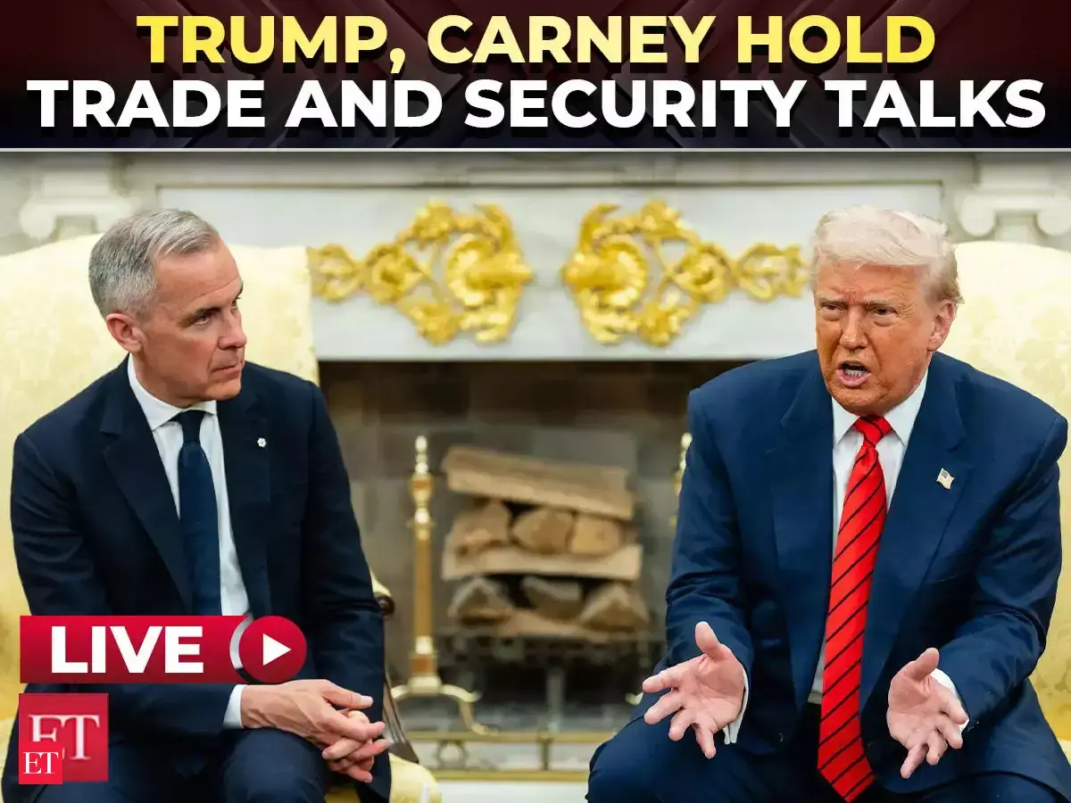 Mark Carney: Trump LIVE | Canadian PM Mark Carney meets US President ...