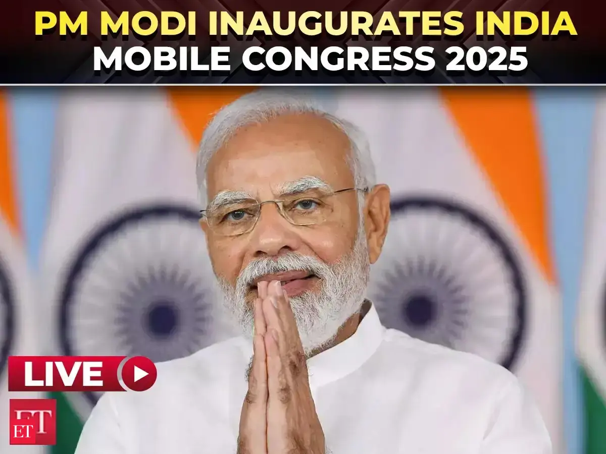 PM Modi Inaugurates 9th edition of India Mobile Congress 2025 in New ...