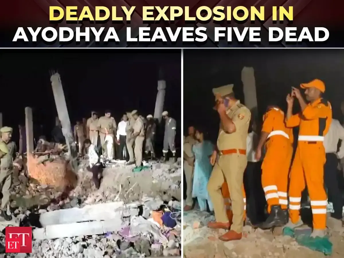 Ayodhya shaken by deadly house explosion; five killed on spot, probe ...
