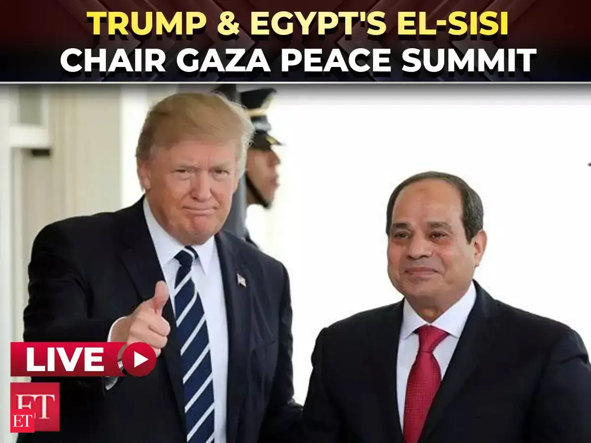 LIVE | Trump & Al-Sisi chair Gaza peace summit in Egypt as Hamas frees ...