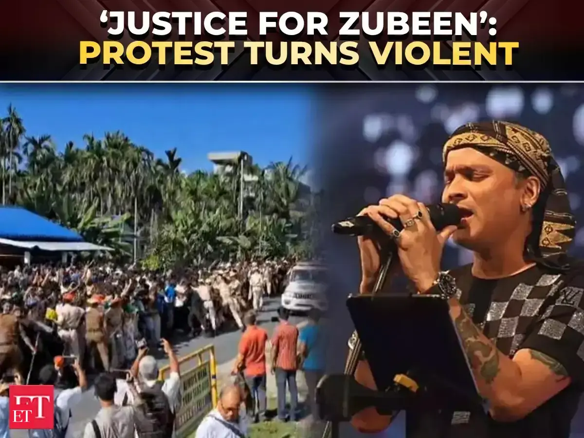 Public anger over Zubeen Garg case sparks violence in Baksa; Assam ...