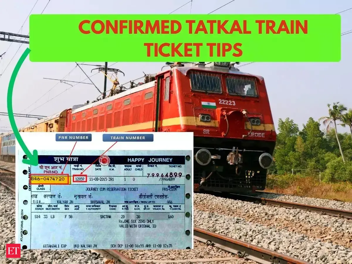 IRCTC tatkal ticket booking: 5 tips to get confirmed train tickets ...