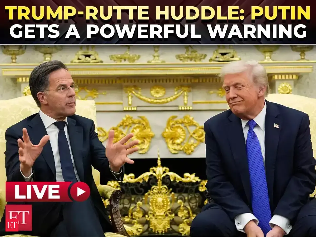 LIVE | Trump hosts NATO chief Mark Rutte at White House, sends powerful ...