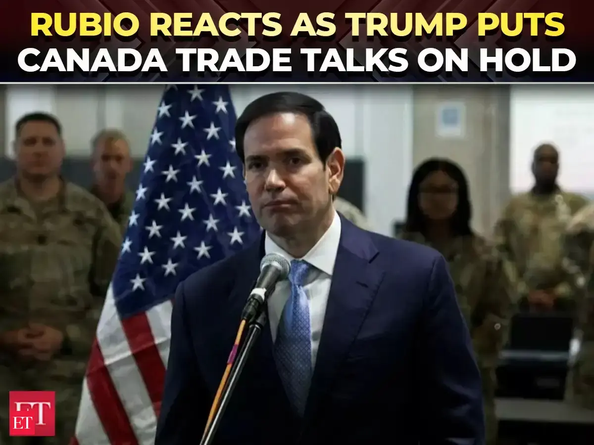 'Talks terminated over...': Marco Rubio breaks silence as Trump ...