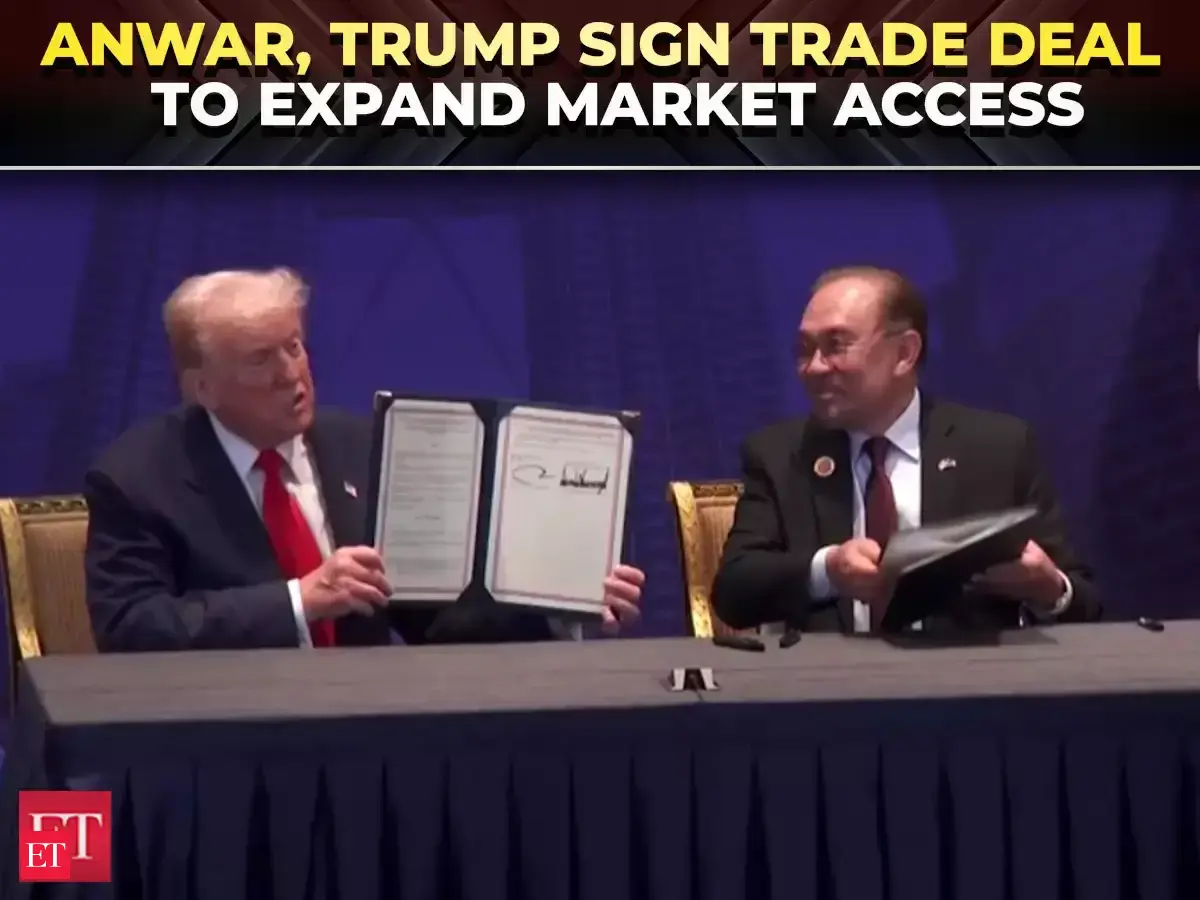 Trump meets Malaysia's Anwar on sidelines of ASEAN summit, signs trade ...