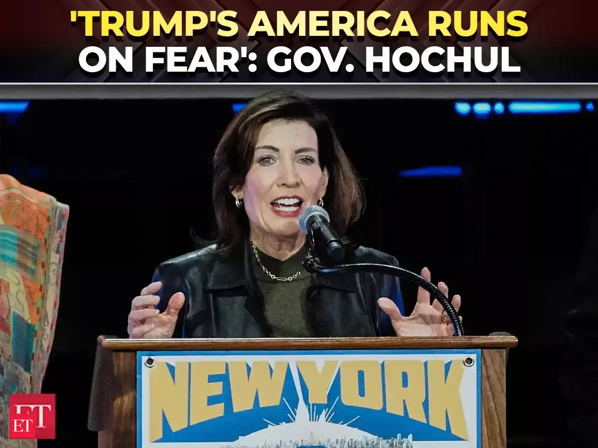 'Trump's America runs on fear...': Gov. Kathy Hochul vows to ‘work with ...