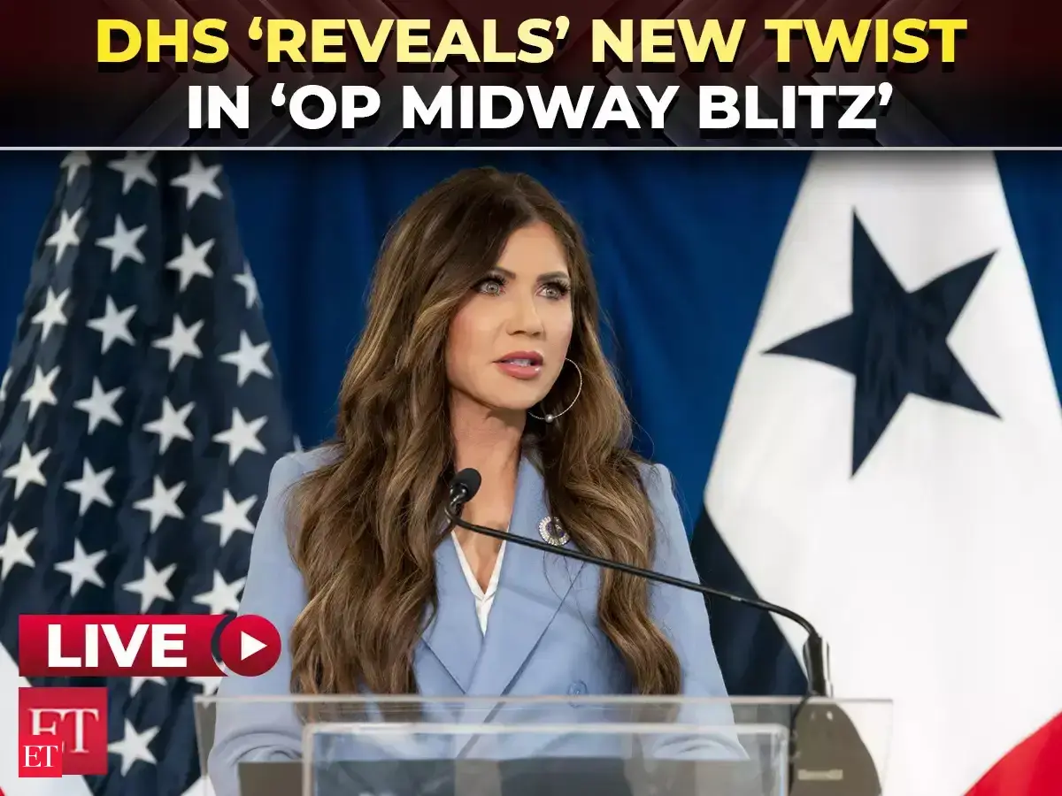 LIVE | DHS Secy Kristi Noem reveals shocking results of ‘Op Midway ...