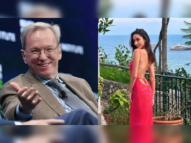 Eric Schmidt, the 70-year-old former Google CEO, accused by 31-year-old ...