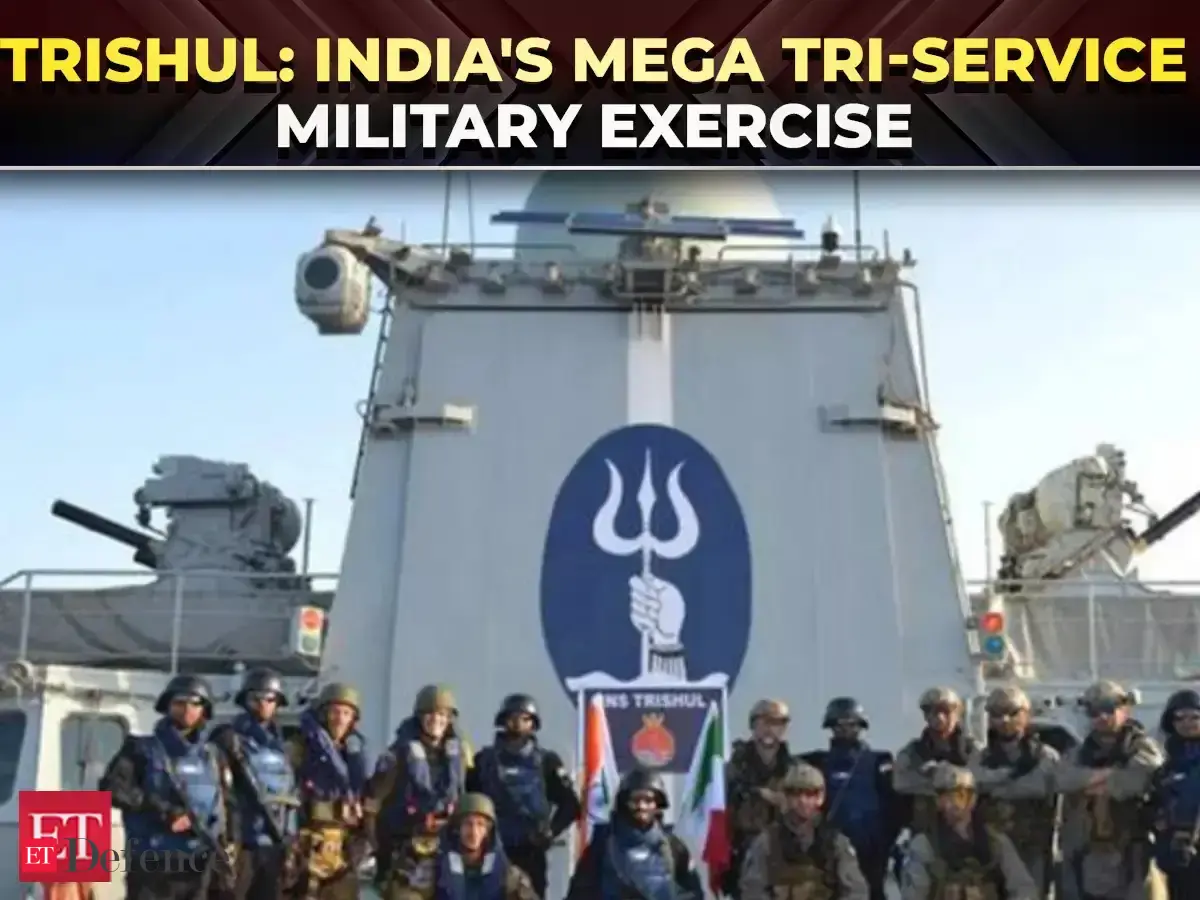 India launches mega tri-service exercise 'Trishul' near Pak border ...