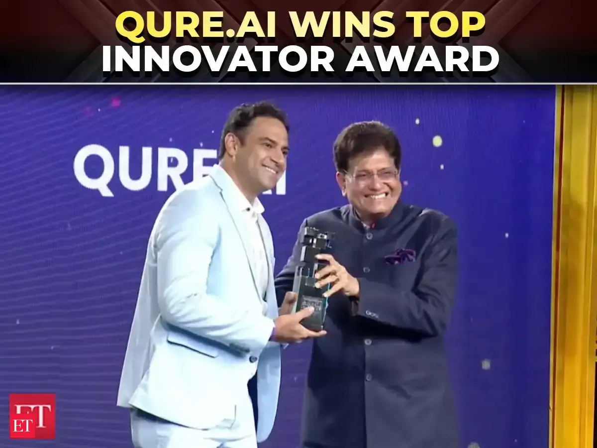 Qure.ai wins ET Startup 2025 Top Innovator Award | Prashant Warier ...