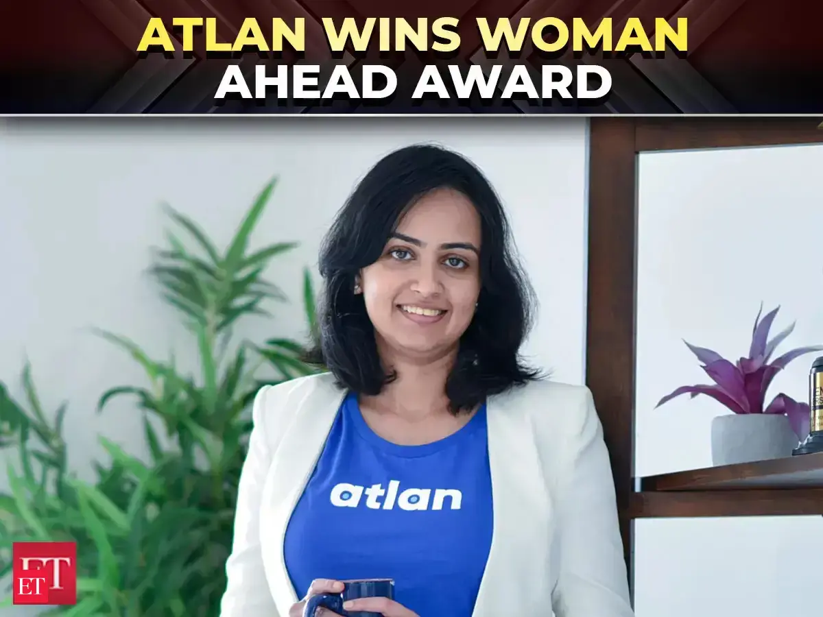Prukalpa Sankar, CEO Atlan wins ET Startup 2025 Woman Ahead Award - The ...