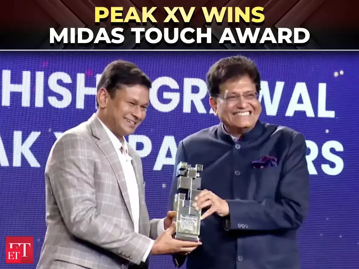 Ashish Agrawal of Peak XV wins ET Startup 2025 Midas Touch Award - The ...