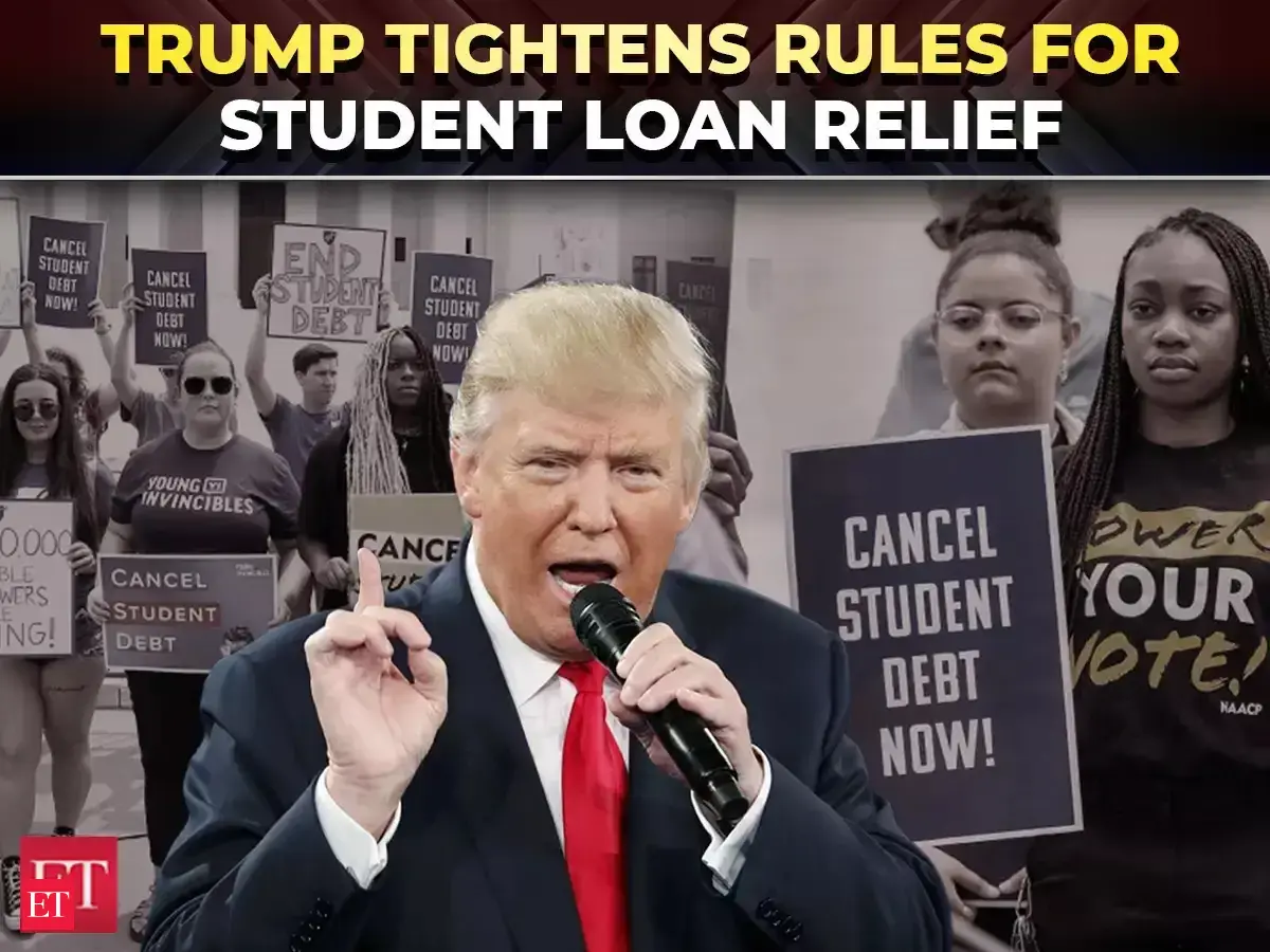 ‘You’re out’: Trump tightens student loan relief rules, bars nonprofits ...