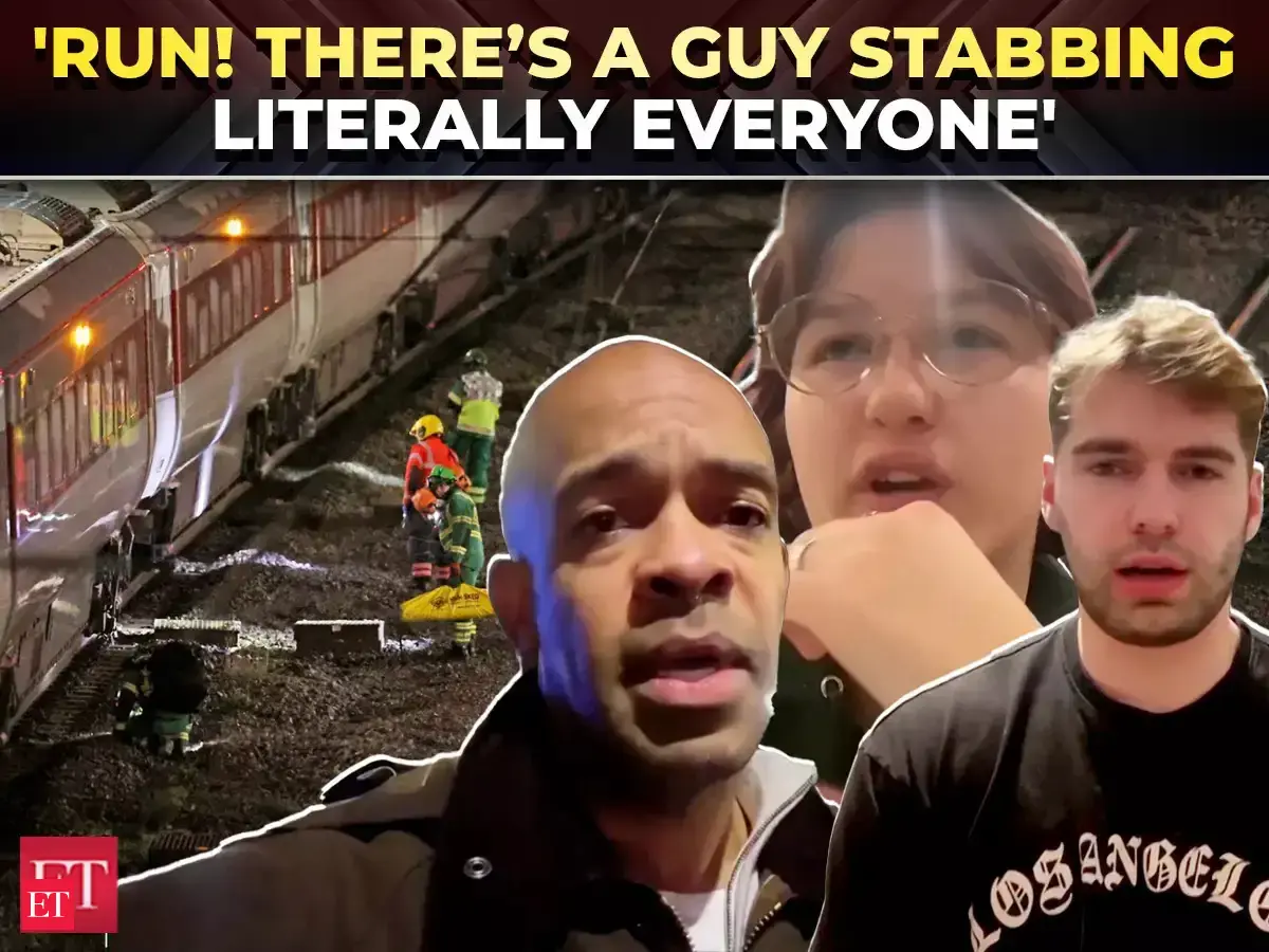 UK train stabbing: Two Britishers held; witnesses recall horrific ...