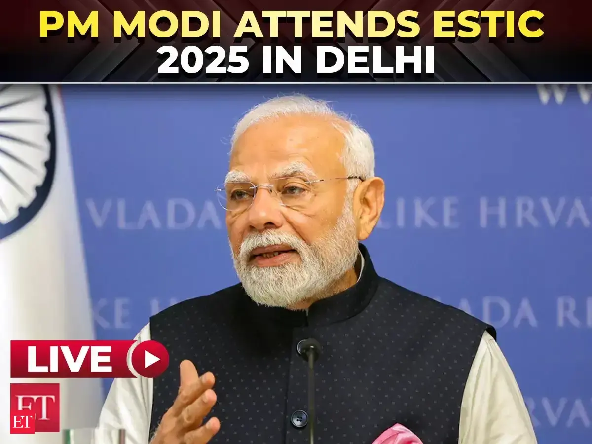 Live: PM Modi joins ESTIC 2025 in Delhi, focus on boosting India’s ...