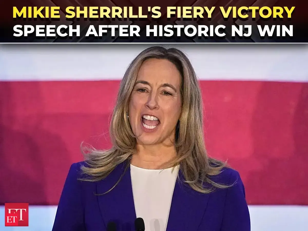 ‘I hear you, New Jersey!’: Mikie Sherrill's fiery victory speech after ...