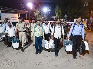 Election official suspended, FIR registered after VVPAT slips found on ...