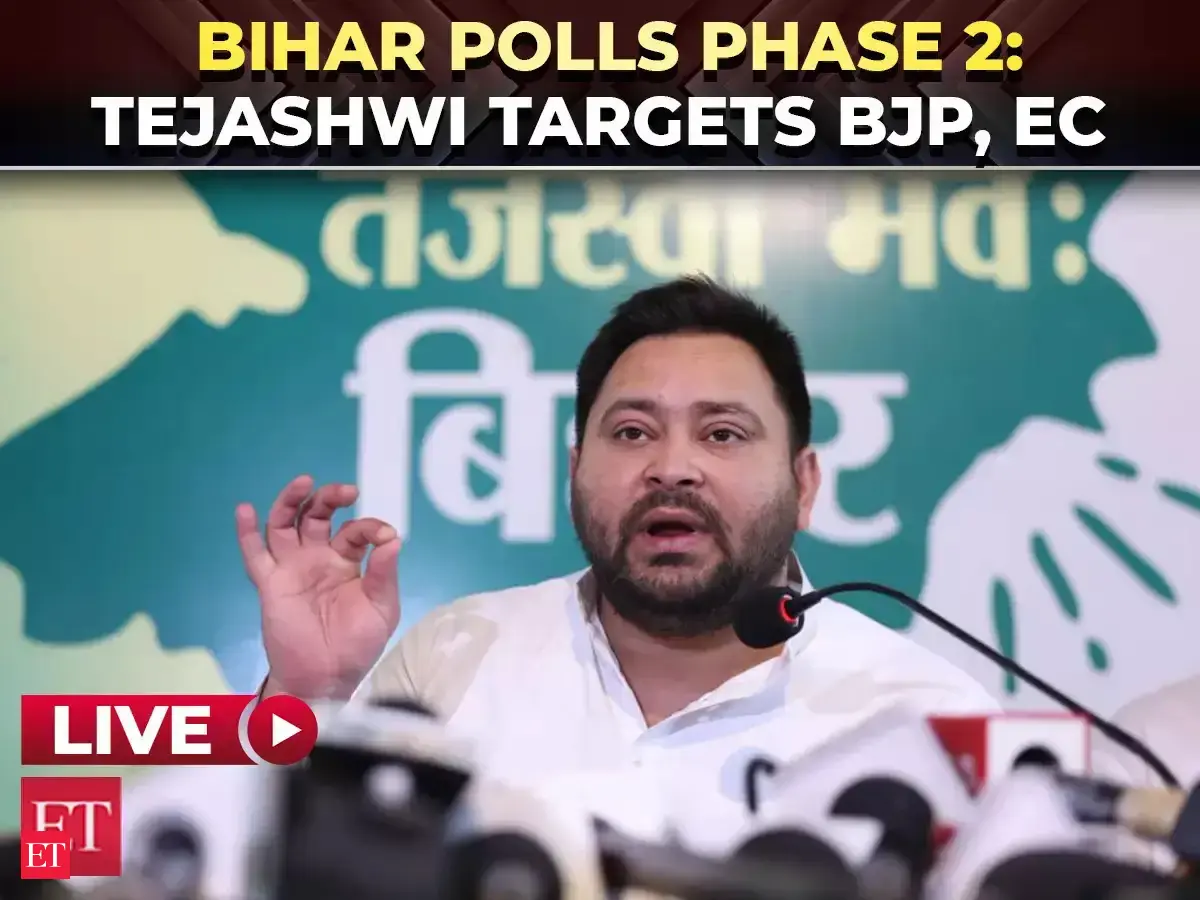 Tejashwi Yadav accuses Election Commission, BJP of hiding phase 1 data ...