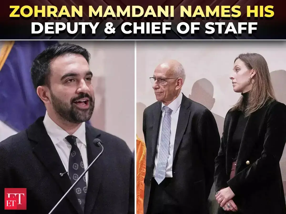 Zohran Mamdani’s first move as mayor-elect: Bold appointments signal ...