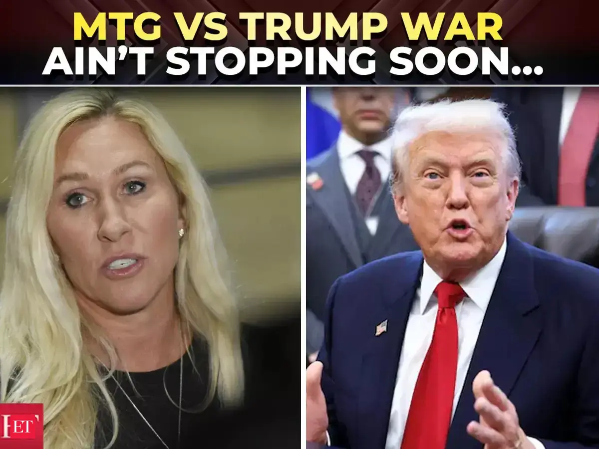 'America first, America only': Rep. Marjorie Greene fires back at Trump ...