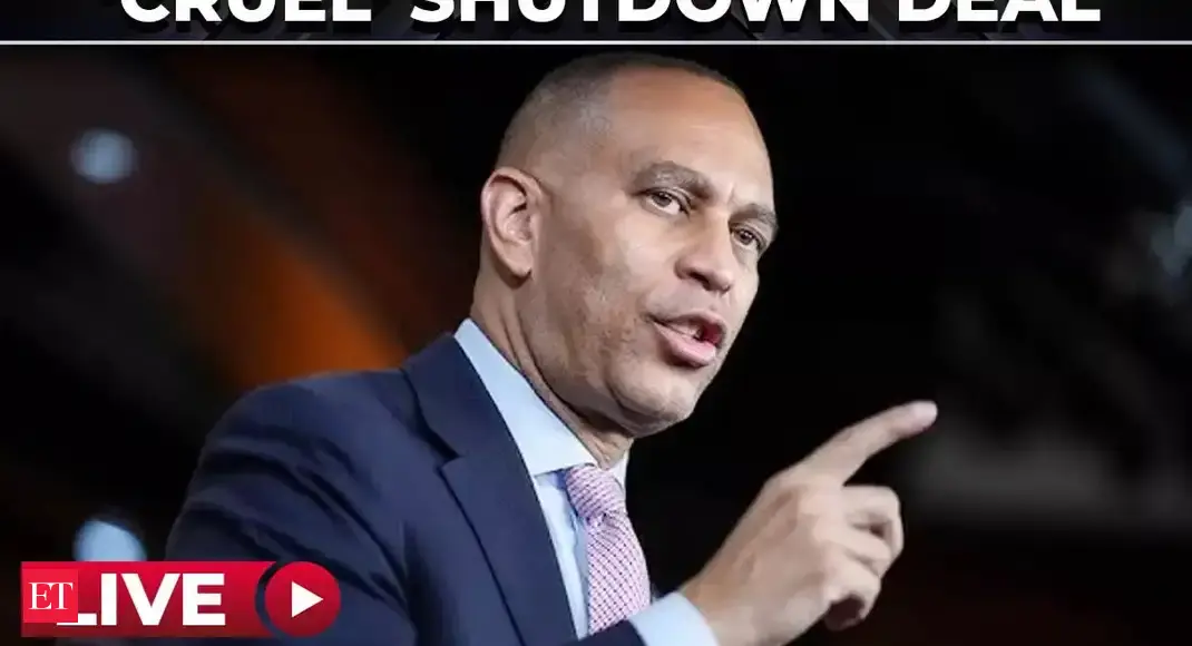 LIVE: Jeffries blasts GOP’s ‘cruel’ spending plan as America’s longest shutdown nears breaking ...