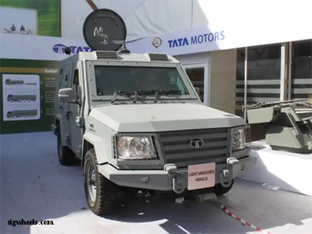 Indigenous high mobility, all-terrain vehicle - Tata Motors at the 2012 ...