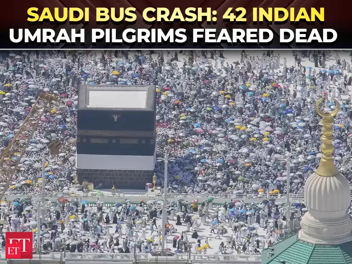 Saudi bus crash: 42 Indian Umrah pilgrims feared dead, Telangana ...