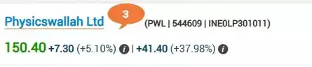 PhysicsWallah Share Price Listing Live: Edtech firm PhysicsWallah ...