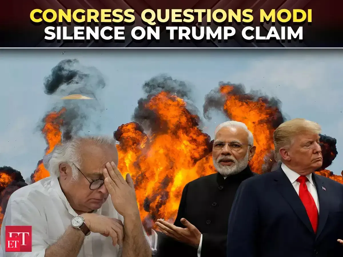 Why is PM Modi silent as Trump repeats India-Pak war claim? Congress ...
