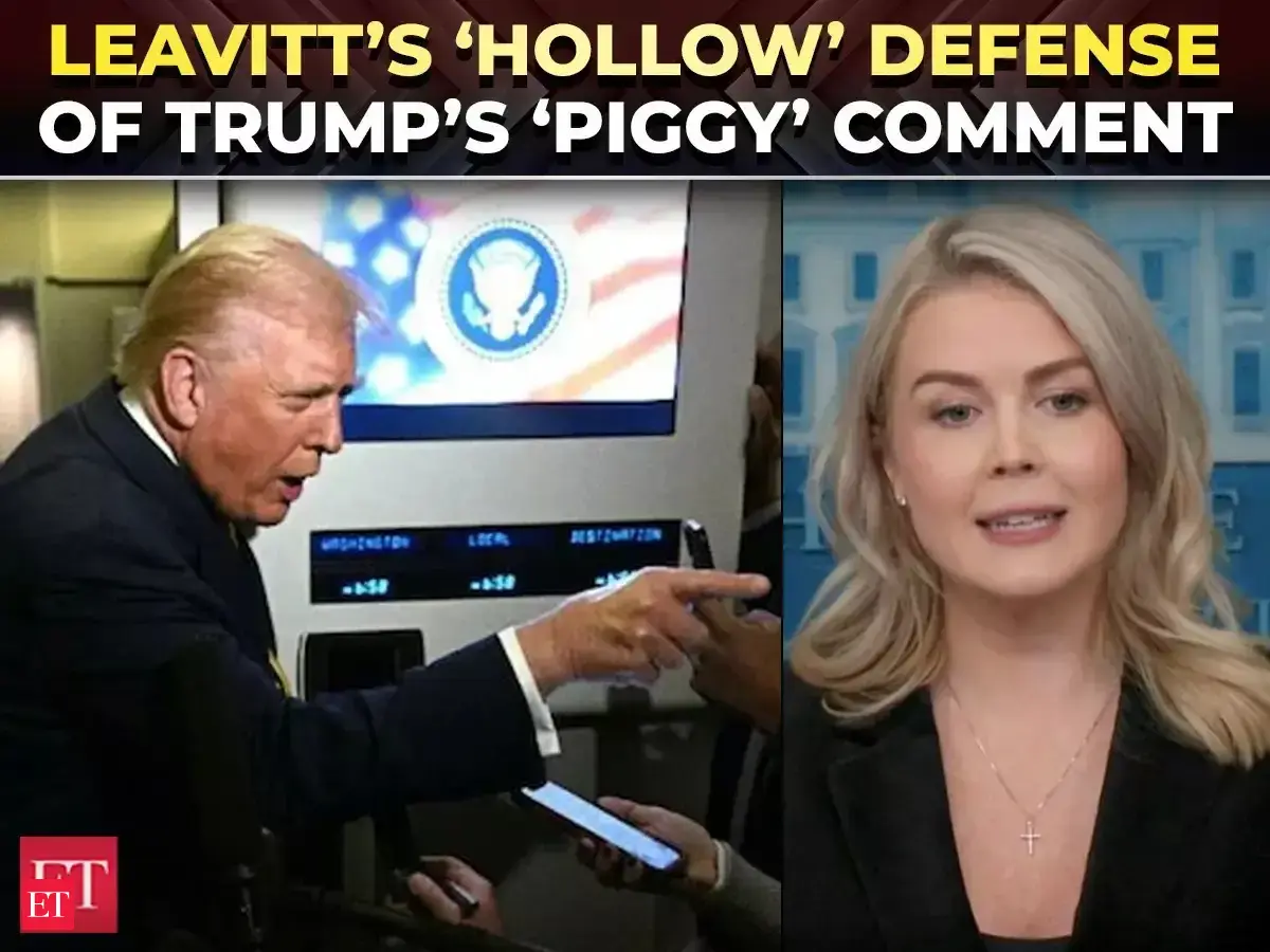 ‘Prez is very frank, honest, transparent…’: Leavitt defends Trump’s ...