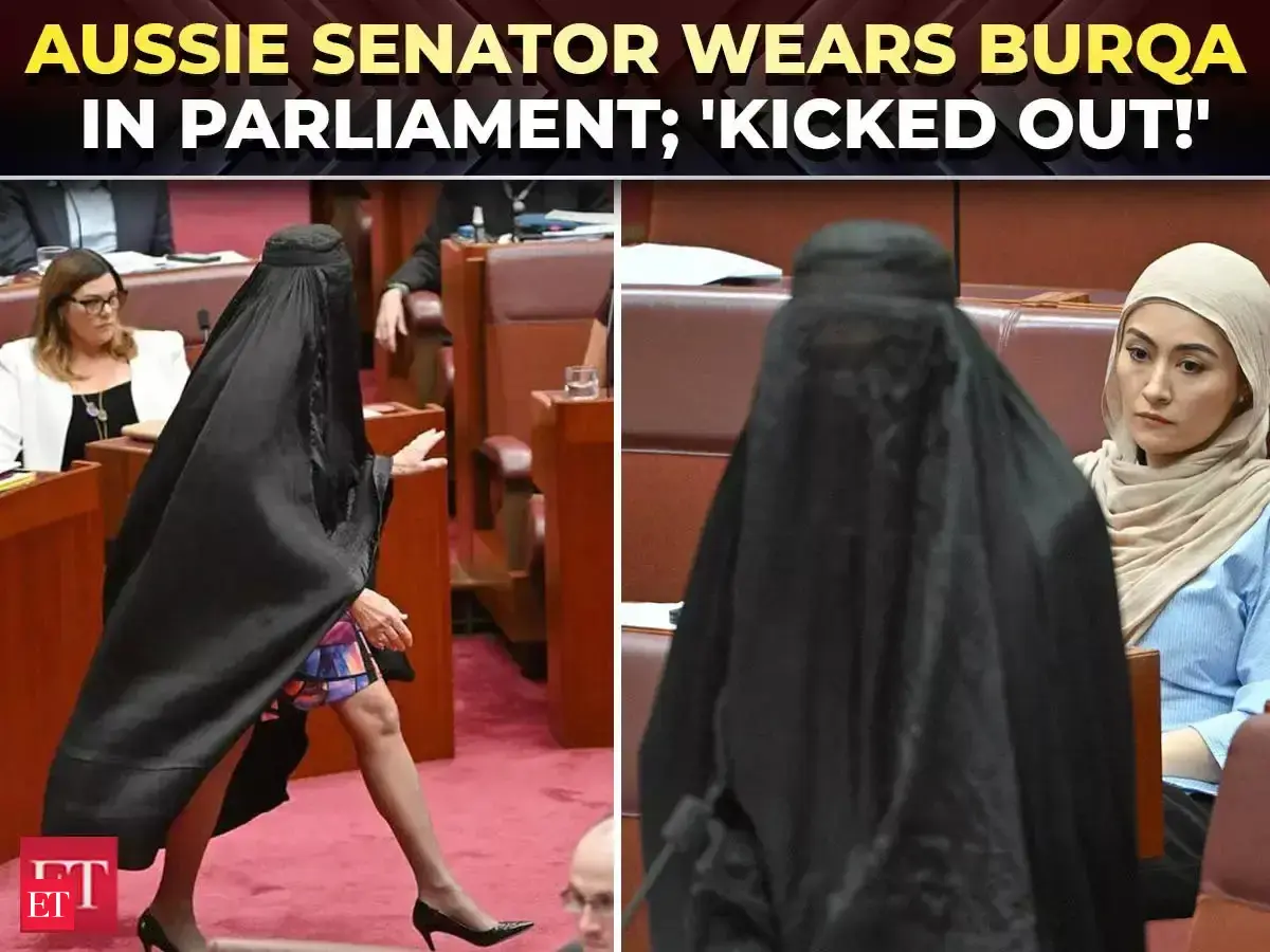‘RACIST POLITICAL STUNT!': Far-Right Senator Hanson shocks Australia by ...