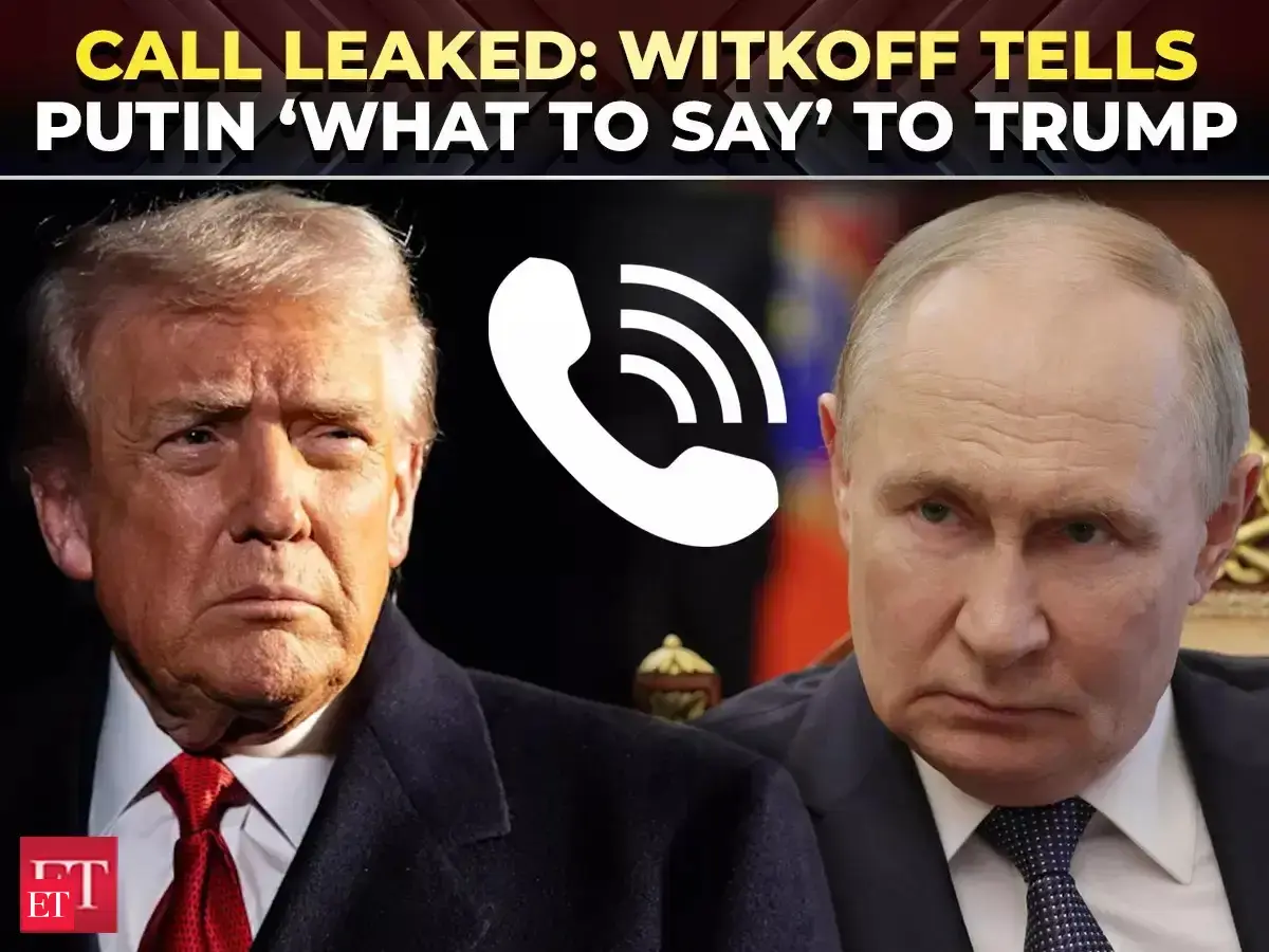 'Ask Putin to say…': Witkoff caught on call ‘guiding’ Russia on how to ...