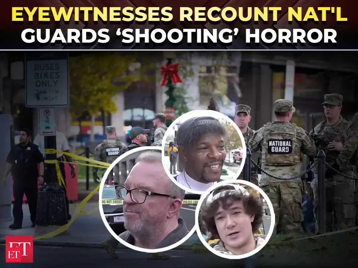 'Rapid gunshots': Eyewitnesses recall disturbing scene of National ...