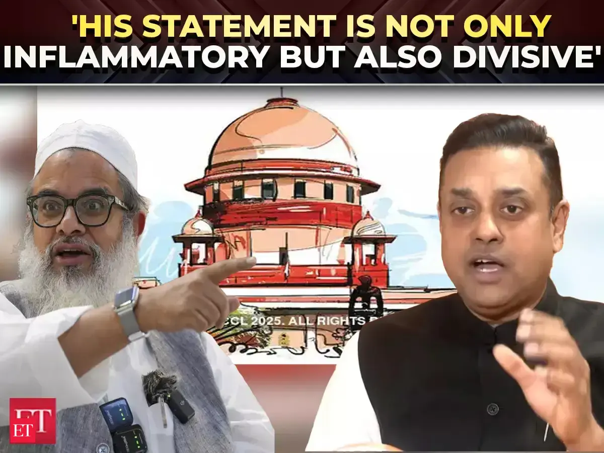 'SC should take suo motu cognizance': BJP's Patra slams Mahmood Madani ...