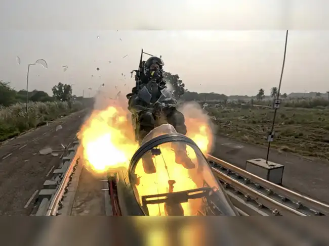 DRDO completes high-speed rocket-sled test of fighter ejection system ...