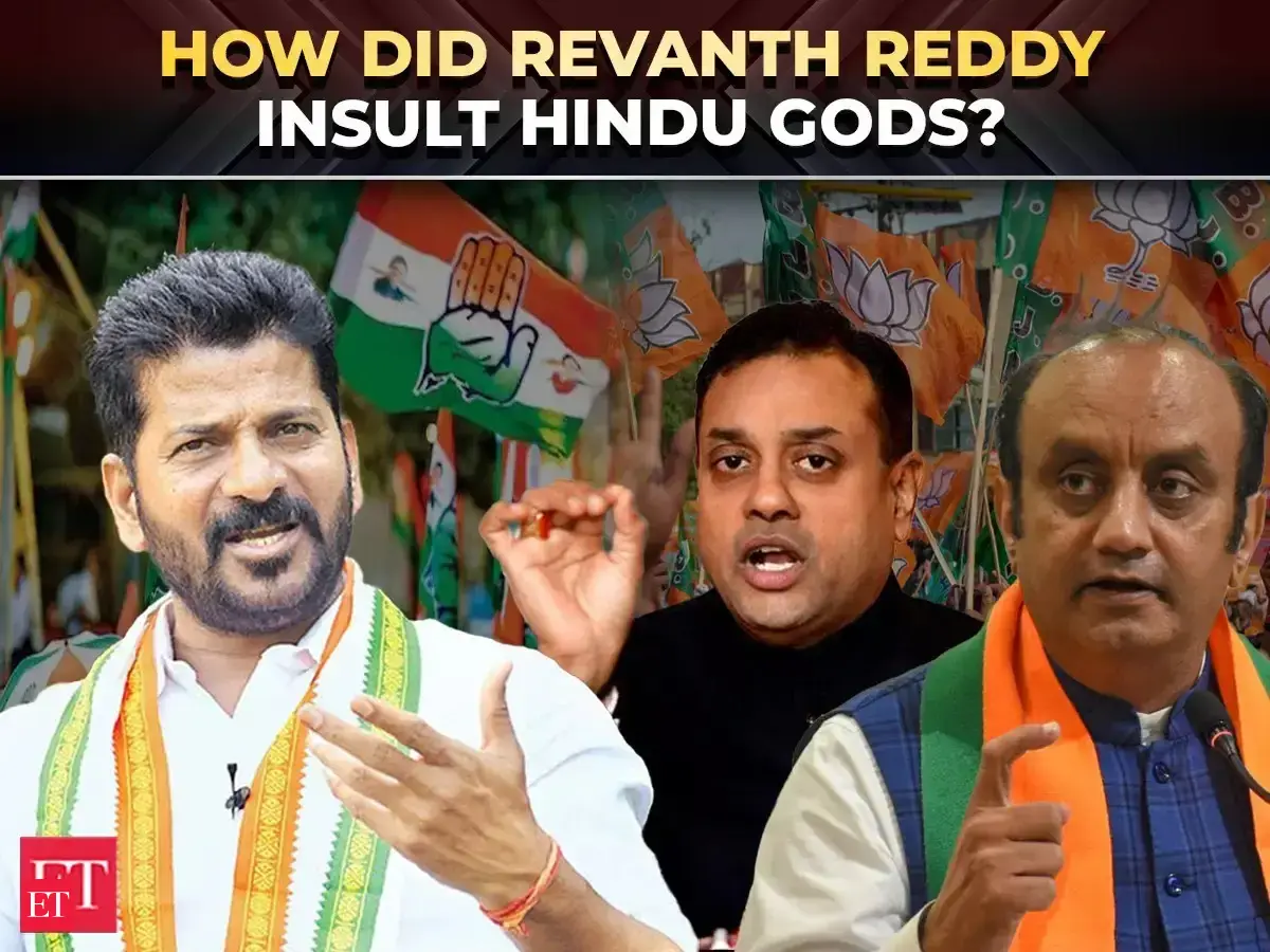 Revanth Reddy’s ‘Hindu gods analogy’ sparks protests; BJP blasts ...