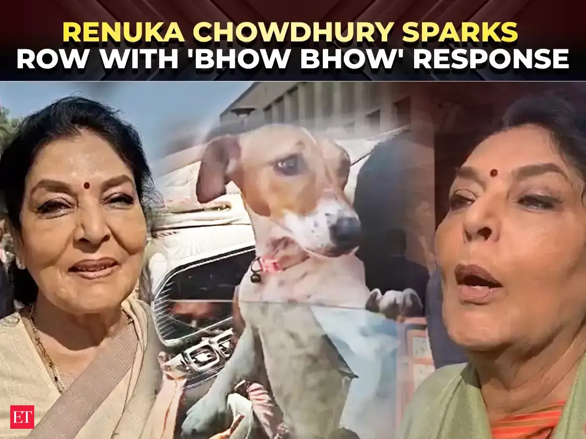 bhow bhow viral: Renuka Chowdhury sparks row with 'Bhow-Bhow' remark in ...