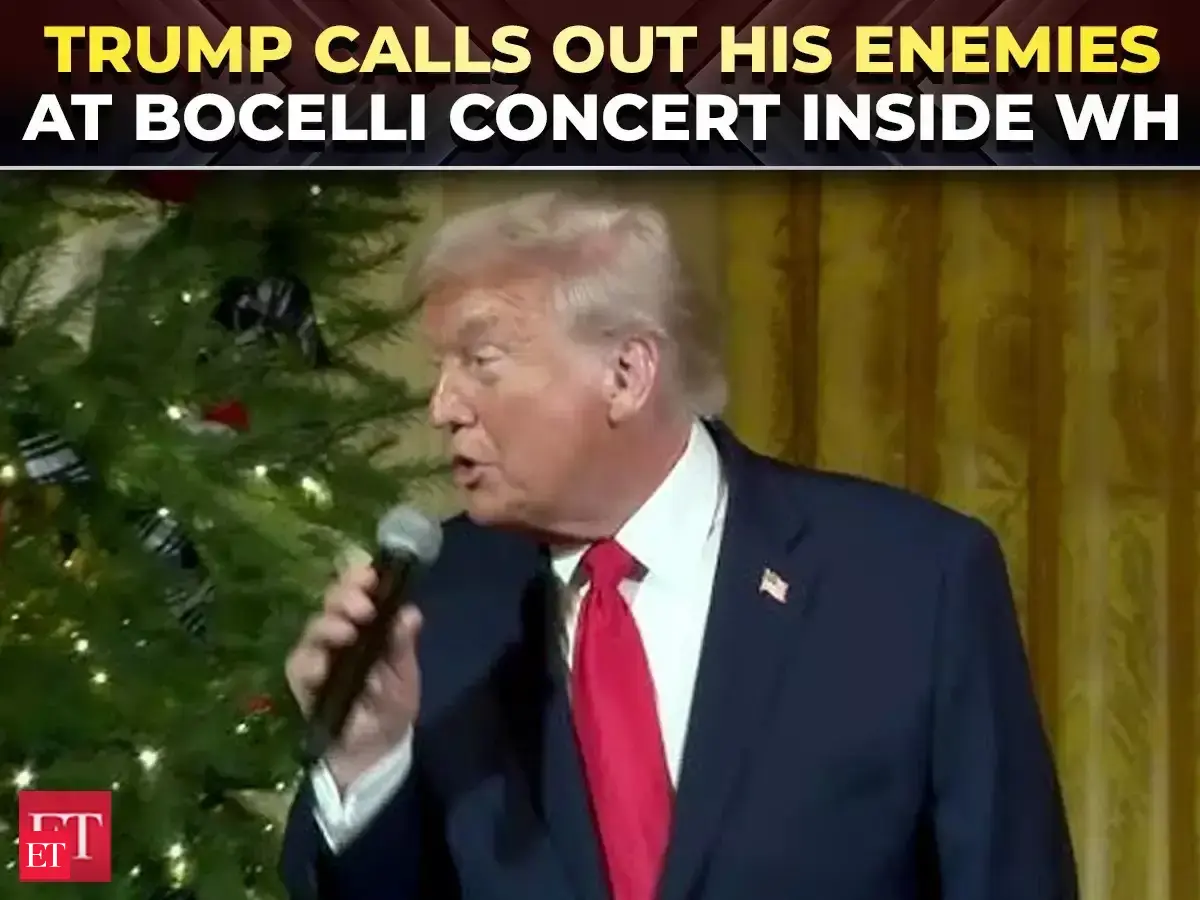 'Not just a concert': Trump flexes political firepower at Andrea ...