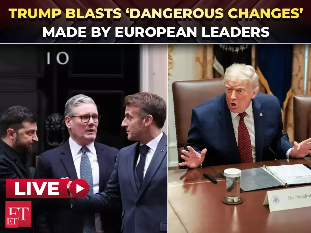 Trump’s stark warning to Europe as Zelensky scrambles for EU support ...