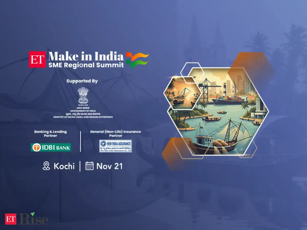 ET Make in India SME Regional Summit: Kochi - The Economic Times Video ...