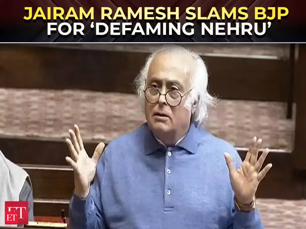 Jairam Ramesh slams BJP for ‘Defaming Nehru’ amid heated Vande Mataram ...