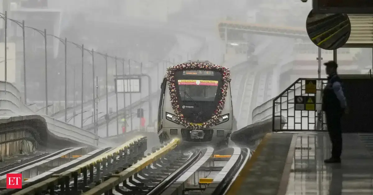 BEML unveils driverless metro prototype for Bengaluru's phase-2 network ...