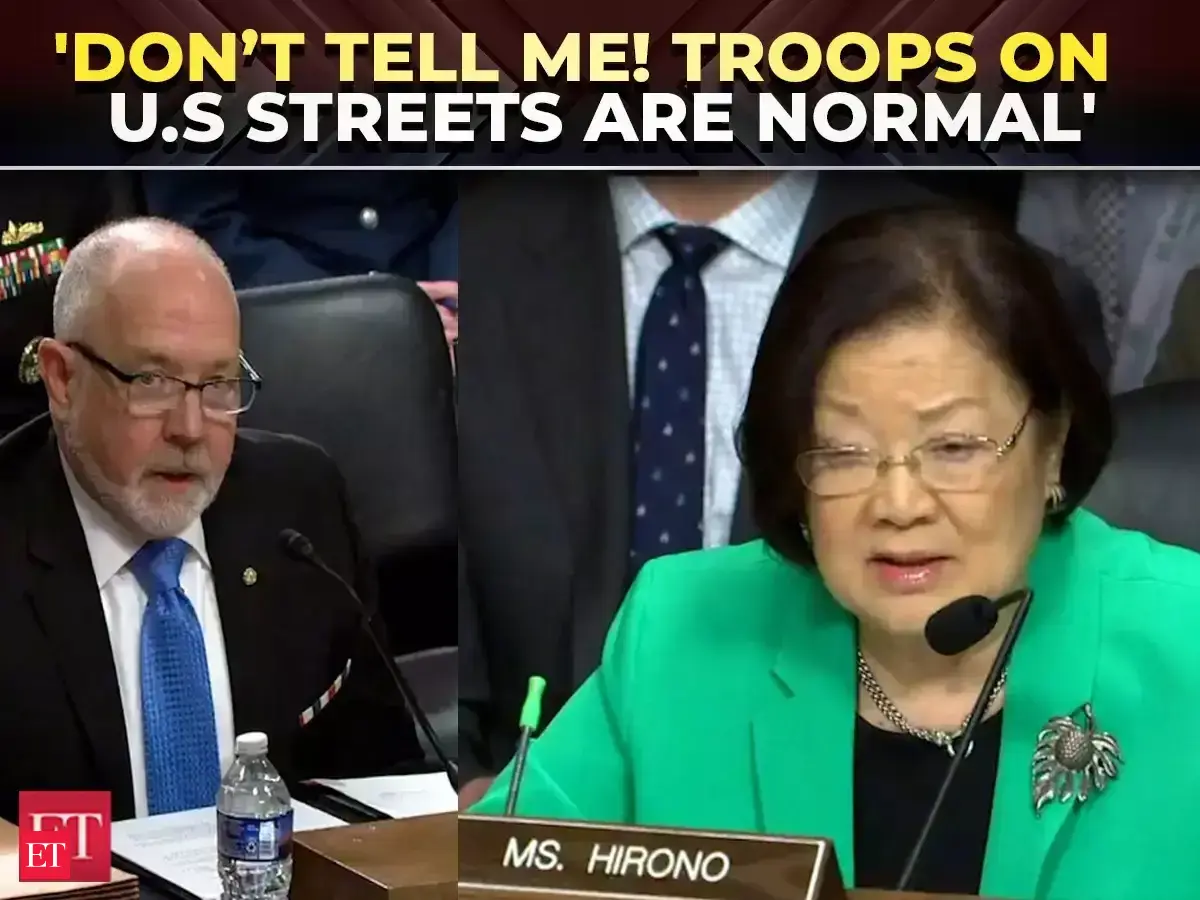 ‘Shoot the protesters? Is it legal?': Hirono ERUPTS over Trump’s Nat'l ...