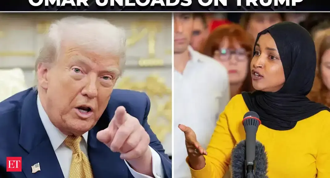 ‘National embarrassment’: Ilhan Omar explodes at Trump as he revives ...