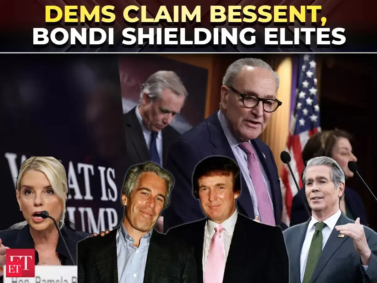 ‘Scott Bessent hiding Epstein’s secrets’: Dems accuse Trump team of ...