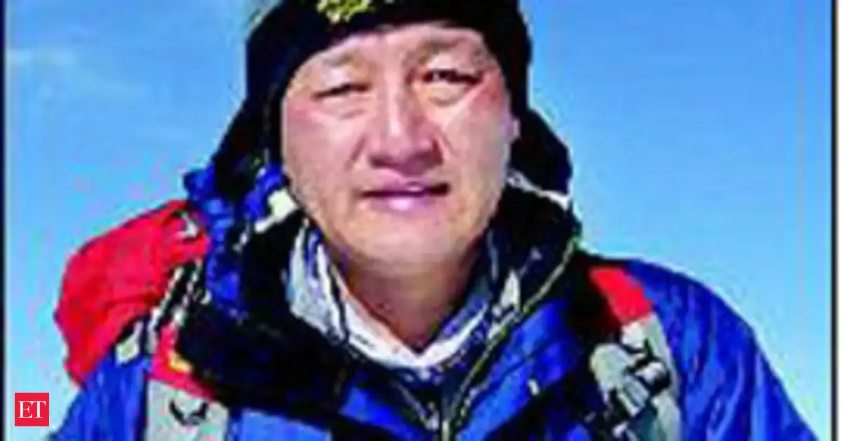 Everyone has his own Everest to climb: Jamling Norgay - The Economic Times
